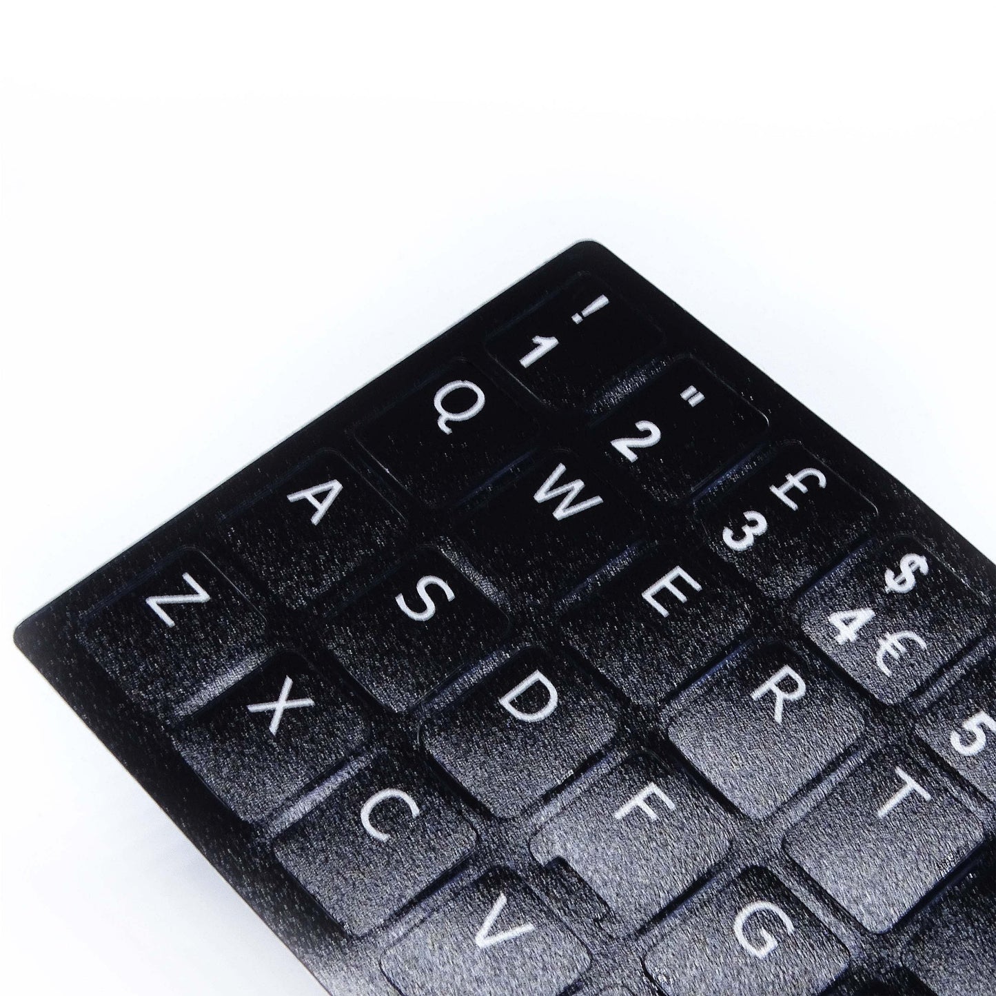 UK English Black Keycap Stickers – Custom Keyboards UK